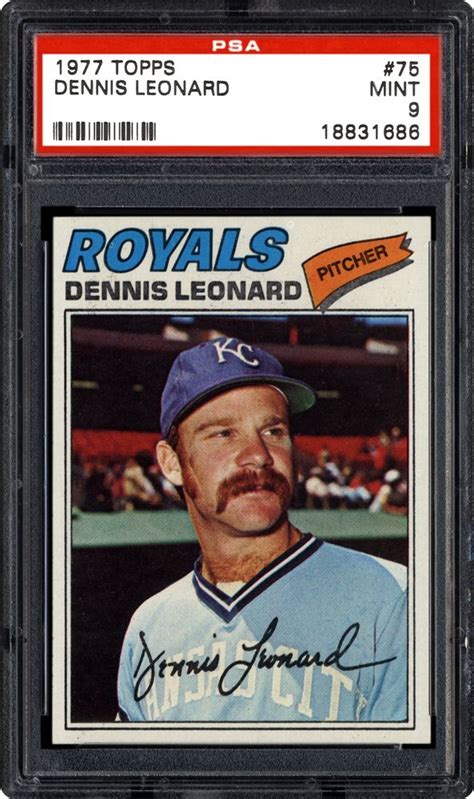 1977 Topps Dennis Leonard Psa Cardfacts®