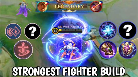 Strongest Fighter Build Exp Lane Gatotkaca Gameplay Build Top 1