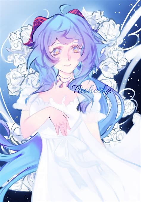 Ganyu Genshin Impact Drawn By Tricheska Danbooru