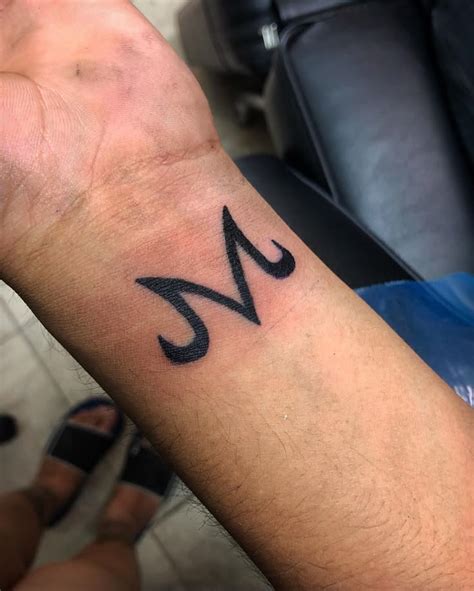 Majin Logo Tattoo Majinlogotattoo Majin Vegetatattoo Majinbuutattoo