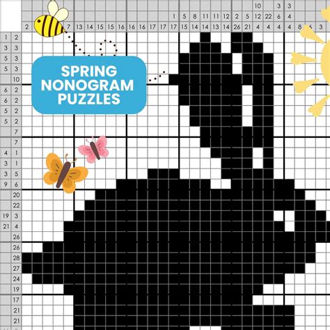 Spring Nonogram Puzzles Math Love