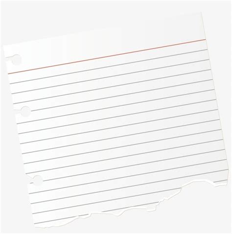 Torn Notepad Png