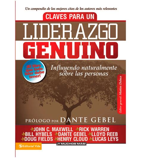 Claves Para Un Liderazgo Genuino Libreria Peniel