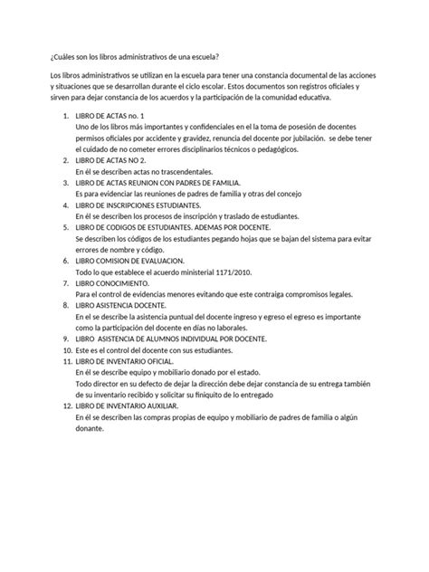 Documentos Administrativos Pdf