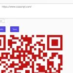 SVG Based QR Code Generator QRcode Js CSS Script