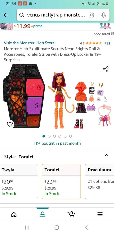 Is Neon Fright Draculara Popular Amongst The Neon Frights Dolls R