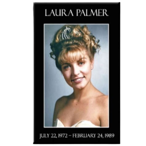 Twin Peaks Laura Palmer Magnet Retrofestiveca