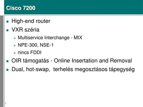 Ppt Cisco 7200 Powerpoint Presentation Free Download Id 6023833