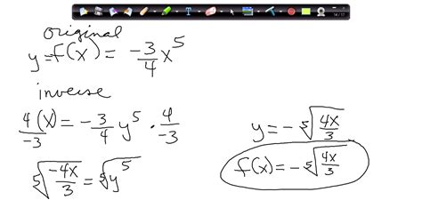 Dig Deeper Algebra With Mrs Belyea Ch Section Inverse Functions