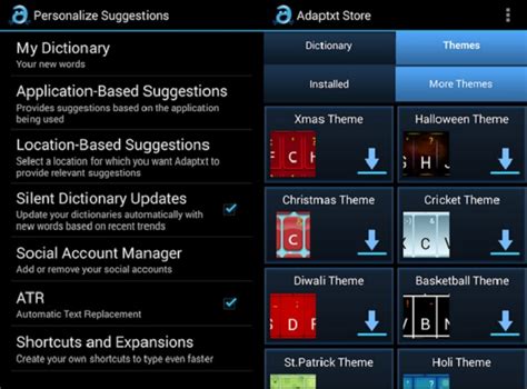 Adaptxt Keyboard App Review Location Based Suggestions And More