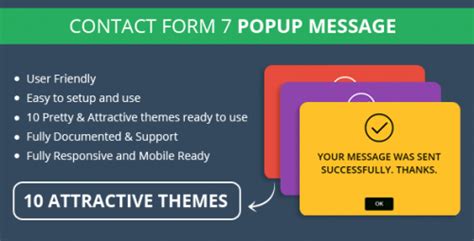 Contact Form 7 Popup Message Php Scripts Webflake