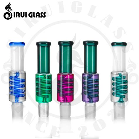 Sirui Glycerin Freezable Straight Nectar Collector Glass Smoking Pipe