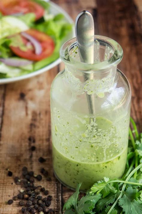 This 5 Minute Creamy Cilantro Dressing Will Make You Want To Eat Salad
