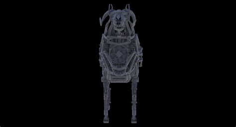 3d Model Robot Sheep
