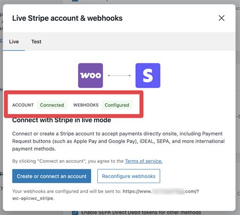 Connecting To A Stripe Account Documentation WooCommerce
