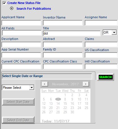 USPTO Patent Status IpMAGNET