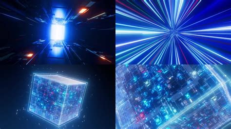 C4d元宇宙科技概念片头c4d模型下载