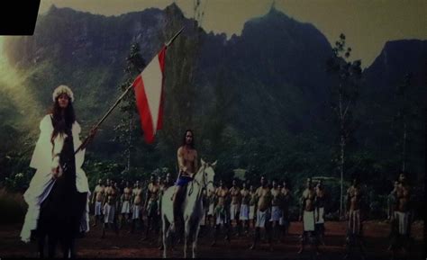 Avant première du film La dernière Reine de Tahiti La Présidence