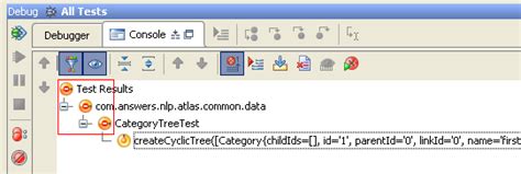 What Do These Icons Mean In The Testng Console Ides Support