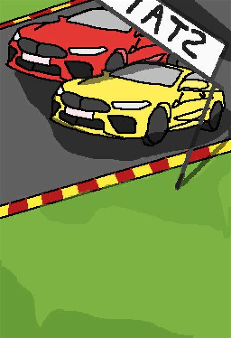 Pixilart The Racetrack By Jasonoglegend