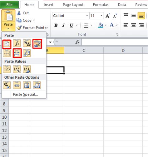 how to paste data in excel without hidden rows templates sample