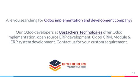 Ppt Odoo Implementation Process By Upstackers Technologies Powerpoint