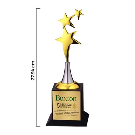 Purchase Classic 3 Star Golden Triumph Trophy Order Now