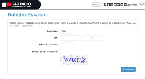 Boletim Online SP Como Acessar Pelo Celular