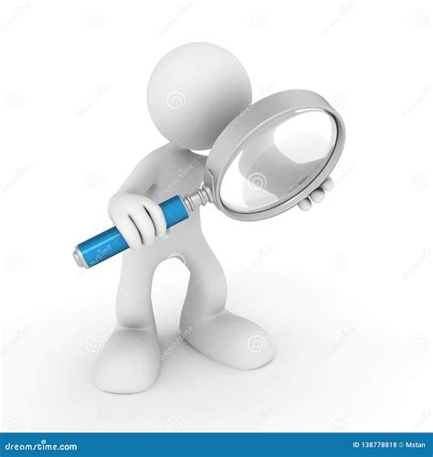 Searching Concept 3d Illustration Stock Illustration Illustration Of
