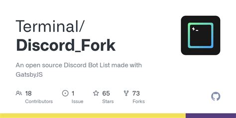 Github Terminaldiscordfork An Open Source Discord Bot List Made