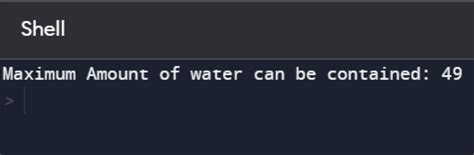 Container With The Most Water Naukri Code