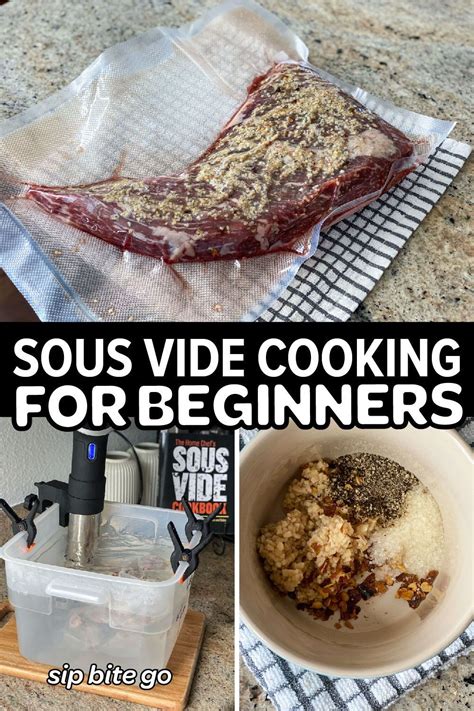 Sous Vide Cooking For Beginners Step By Step Guide