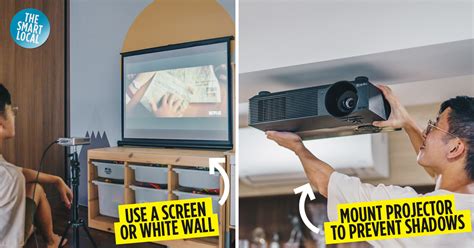 Tips To Setting Up A Home Projector System For Endless Netflix Chill