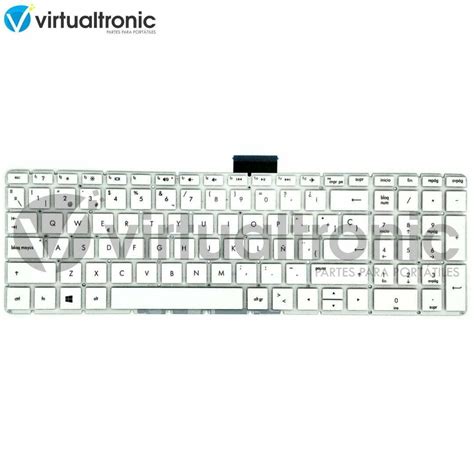 Teclado HP Bs Bw Cc Br Bp Cw Da G Ak Bs Blanco Virtual Tronic