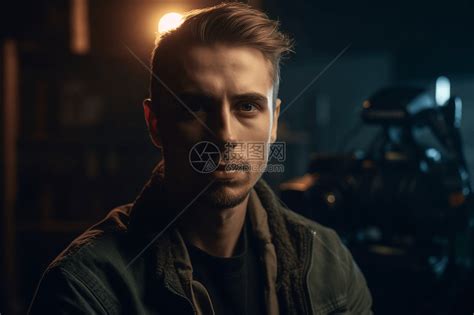 工作室人物特写高清图片下载 正版图片600024046 摄图网