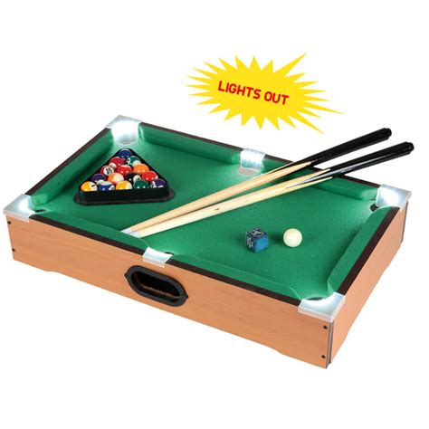 Wholesale 20 Wooden Pool Table With Led Light Manufacturer And Supplier Wewin