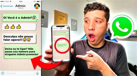DESCOBRI O WHATSAPP DO ADMIN DO PK XD LIGUEI PRA ELE YouTube