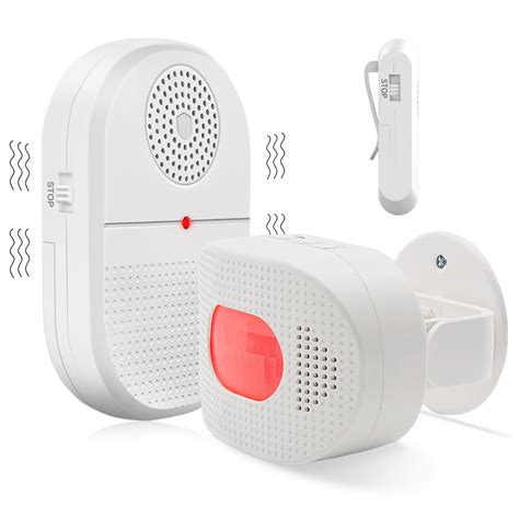 Wireless Caregiver Pager With Motion Sensor Alert Eldertech Nz