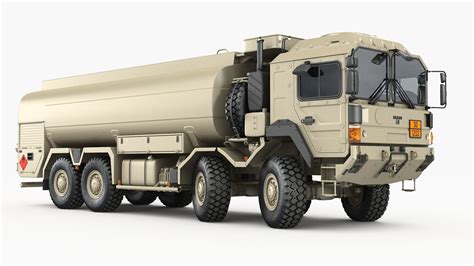 Man Hx77 Tanker 3d Model Cgtrader
