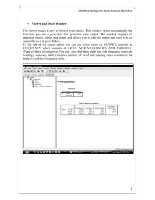 Spss Introduction For Beginners Pdf