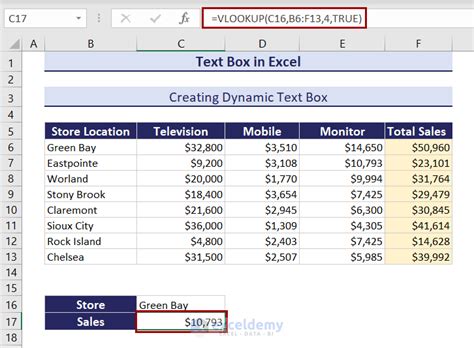 text box in excel a complete overview exceldemy