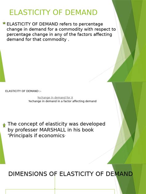 Elasticity Of Demand Pdf