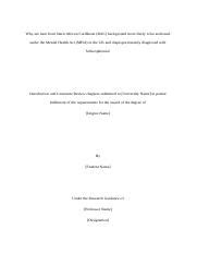 AHUK 5020 Docx Why Are Men From Black African Caribbean BAC