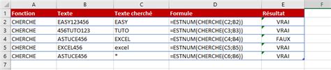 V Rifier Si Une Cellule Contient Un Mot Sur Excel Easytutoriel