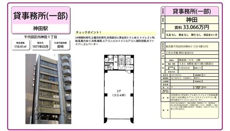 東京都千代田区内神田1 9番12号神田駅興亜第二ビルの賃貸事務所 貸事務所 ・貸店舗 詳細ページ｜東京オフィスmove 7770
