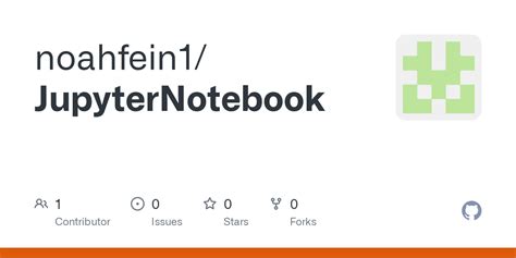 GitHub Noahfein1 JupyterNotebook