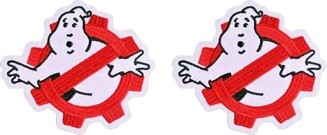 Ghostbusters Frozen Empire Embroidered Patch 2pc Iron On