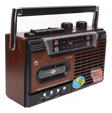 Gravador De Toca Fitas Portátil Am Fm Radio Stron Frete Grátis