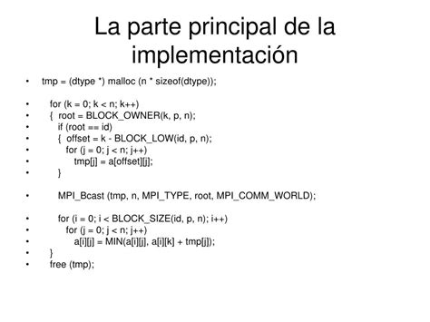 Ppt Mezclando Mpi Y Openmp Powerpoint Presentation Free Download Id5644224