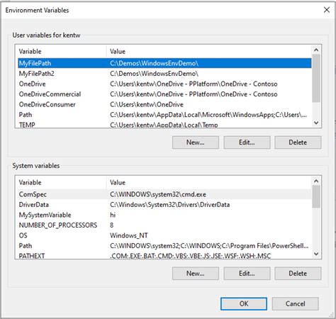 Using Windows Environment Variables In Power Automate Desktop